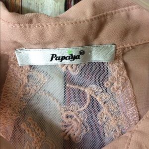 Papaya | Tops | Papaya Tank Lace | Poshmark